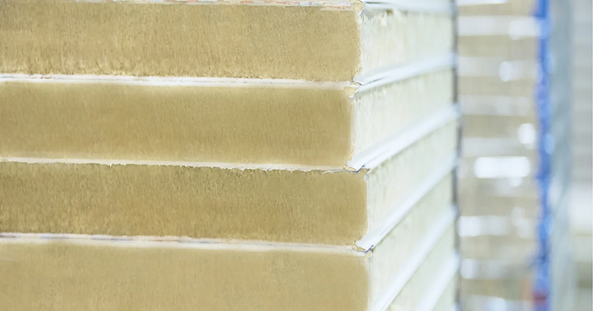 WALLROC แผ่นผนังฉนวนกันไฟ Rockwool กันไฟ ได้กว่า 4 ชม.